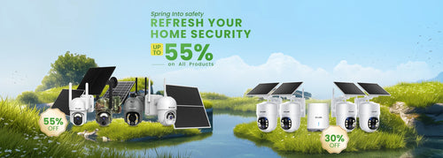 Soliom Outdoor Wireless Security Cameras and Smart Bird Feeder Cameras