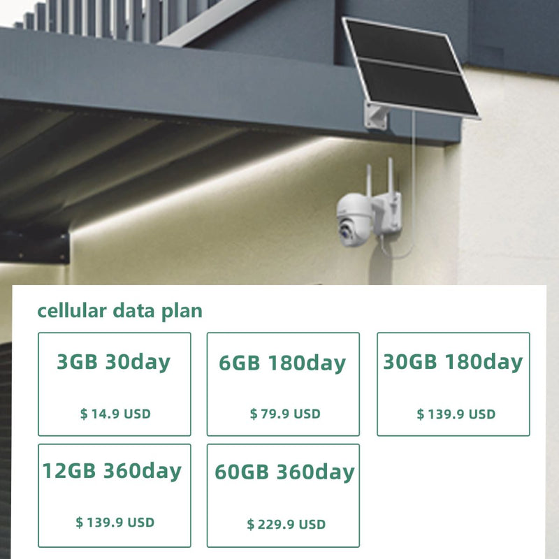 24/7 Cellular Camera - Solar Powered, 360° Pan & Tilt - Soliom SL800
